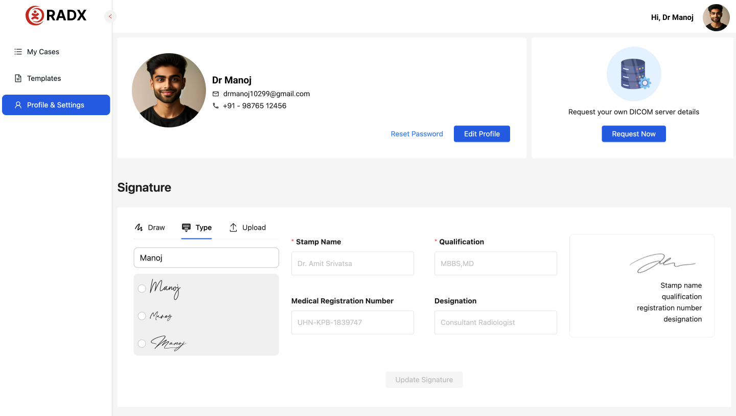 RadX - The intelligent reporting platform